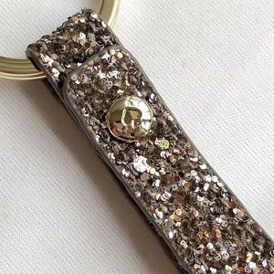 kate spade | Accessories | Kate Spade Glitter Loop Lanyard Keychain ...